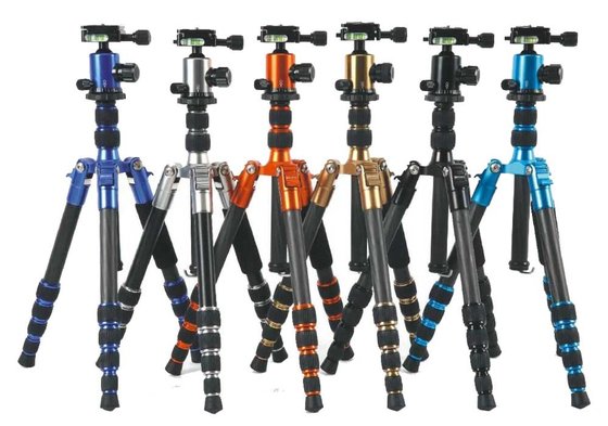 Compact Traveler Aluminum camera tripod for Travelling, Compact in Size, incl. Ball Head and Quick Release Plate