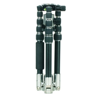 Compact Traveler Aluminum camera tripod for Travelling, Compact in Size, incl. Ball Head and Quick Release Plate