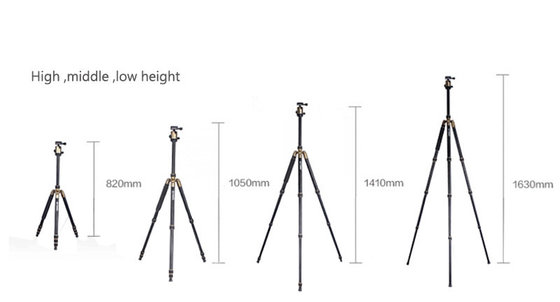 TRIOPO MT-2804x8.C+NB-2S steady camera tripod ,professional tripod kit for DSLR camera travel tripod
