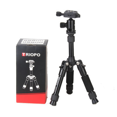TRIOPO T-226+D-0 Portable Compact Desktop Macro Mini camera Tripod