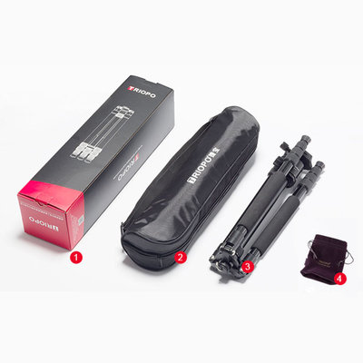 TRIOPO Aluminium Alloy DSLR Camera Tripod for Outdoor Photography