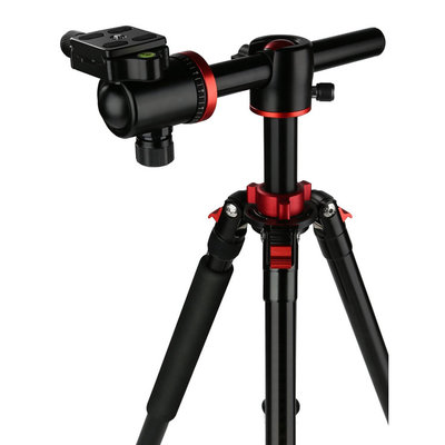 Camera Tripod 66 inch Portable Professioional Aluminium Monopod 4 Section Professional Tripods with 360 Degree Ball Head