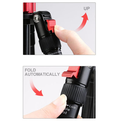TRIOPO DSLR Camera Tripod 66 Inch Aluminum Alloy Travel Monopod with Ball Head for Digital Cameras