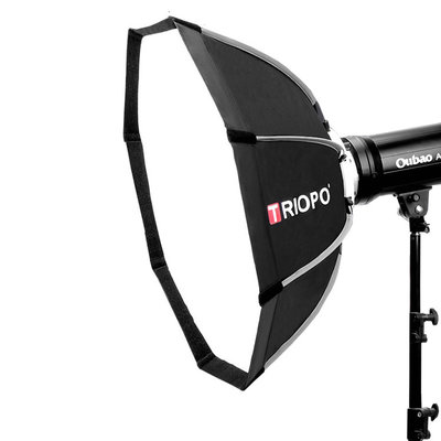 Softbox Octabox Reflector Diffusion Bowens Mount Studio Strobe Continuous Light Carrying Bag 8 Rods