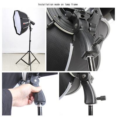 55CM Foldable Octagonal Softbox with Speedring for Speedlite
