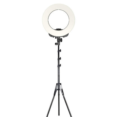 TRIOPO 14” Inch Dimmable Ring LED Continuous Light Vlogging Kit