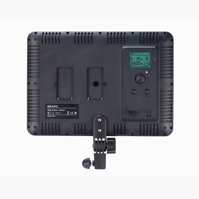 TRIOPO 17incrh camera flash LED portable video led video light W/Adjustable color temperature 3300K-5600K fro DSLR