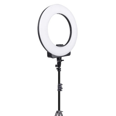 TRIOPO 18” inch Makeup Selfie Video Diva LED Photographic Ring Light with Phone Camera Holder For Youtube Live Stream