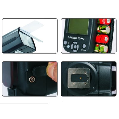 TRIOPO TR-960 popular universal manual zoom speedlite for DSLR camera