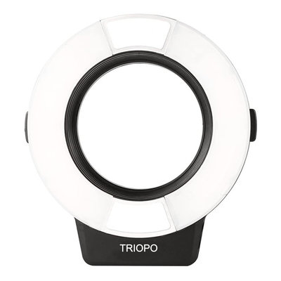 Macro Ring Light Flash, TRIOPO Concept TR-15EX TTL Speedlite LCD Display and Wireless Slave Function with Adapter Rings
