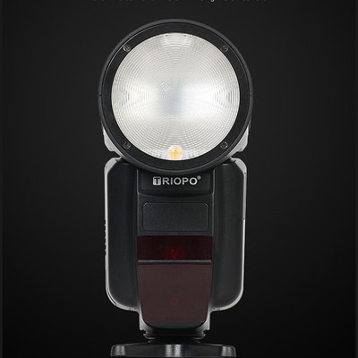 TRIOPO factory professional speedlite front TTL Round Head Camera Flash lights simliar as godox V1 version for camera