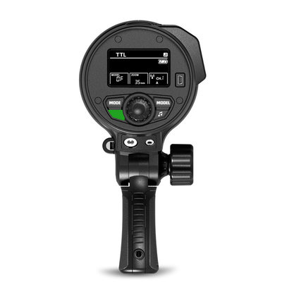 Outdoor Studio Flash Strobe Li-ion Battery Powered Cordless Monolight with 2.4G Wireless Trigger, Bowens Mount（F1-400)