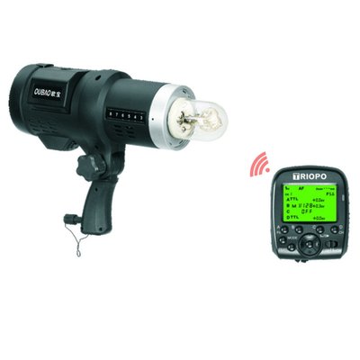 Bowen mount 2.4G TTL wireless outdoor studio flash strobe light （ F1-600)