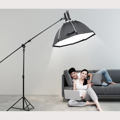 White 5600K Version  Continuous LED Studio lighting Kit Bowens Mount triopo Softbox OEM Better EX-60II