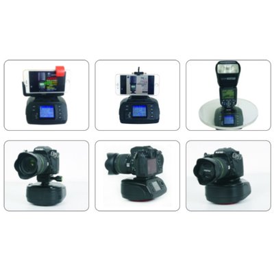 TRIOPO AD-10  360 degree Motorized Pan Panorama Auto head, head and Tilt Head For DSLR and Video Cameras