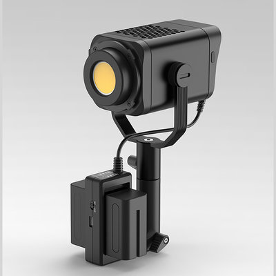 TRIOPO 60W Bi-Color blue booth and remote LED Video Light with Bowens Mount Adapter