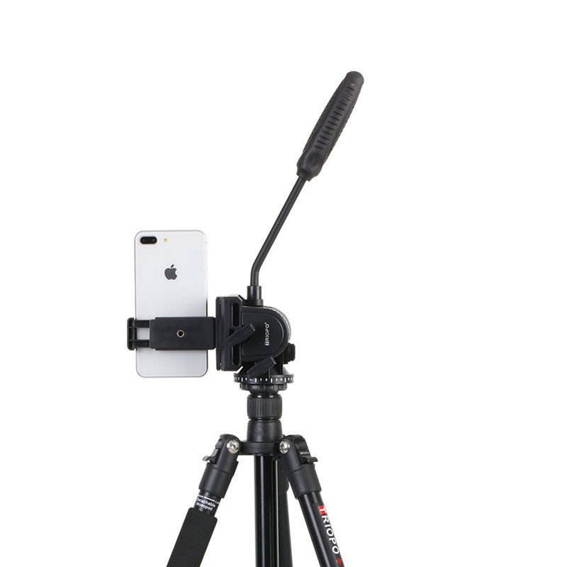 Portable Tripod Camera Stand Tripods For Phone with 1/4"Screw Release Plate for DSLR DV Camcorder Tripod