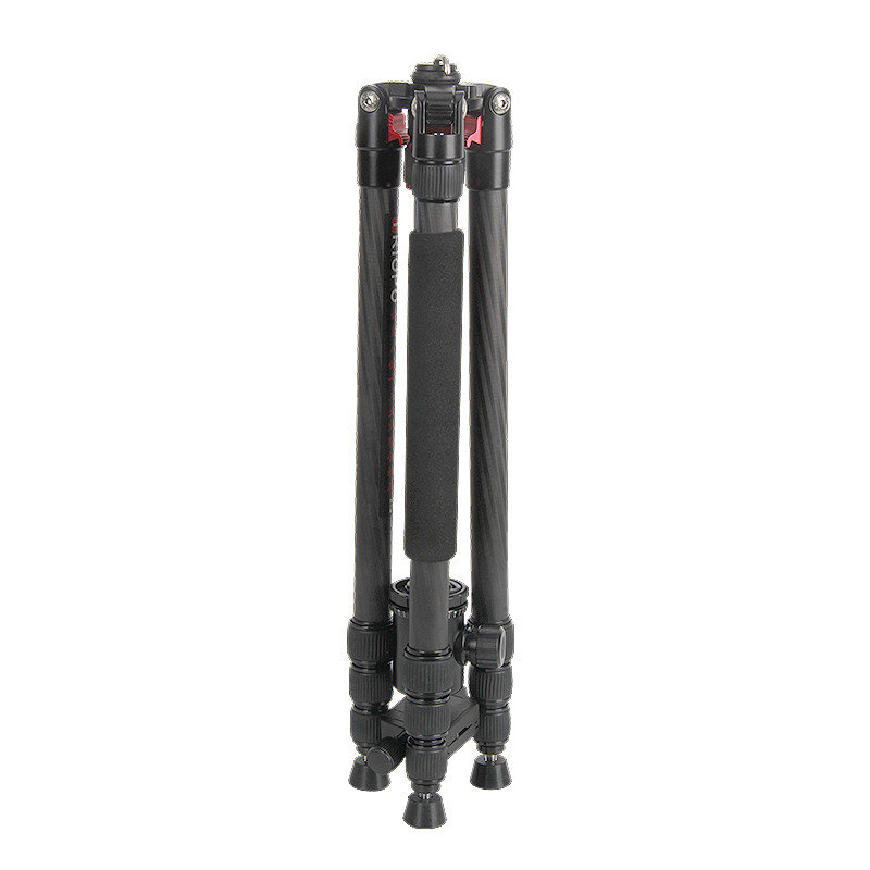 TRIOPO other camera accessories carbon fiber tripod with 360 rotation tripod ball head for DSLR video camera