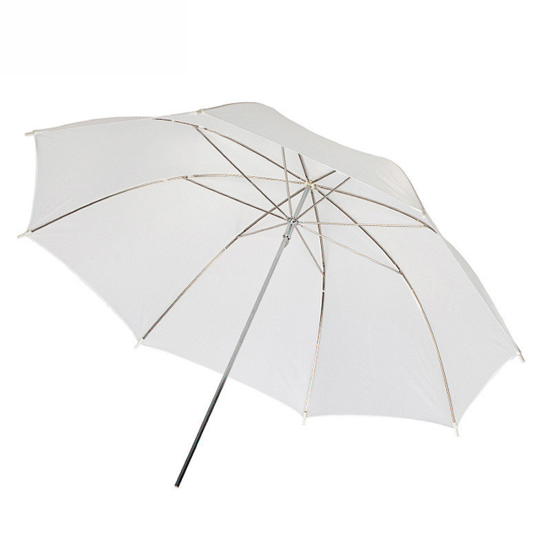 LED Photography Dual Photo Umbrella Lighting Video Continuous Light Kit-Black/Silver &White Umbrella Reflector