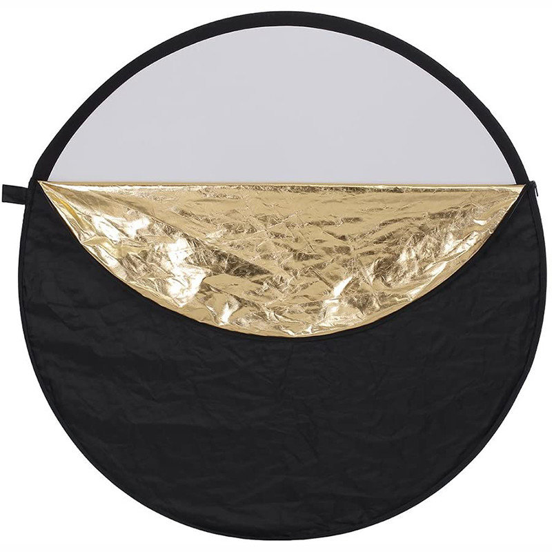 24" 60cm 5 in 1 Portable Collapsible Light Round Photography Reflector for Studio Multi Photo Disc