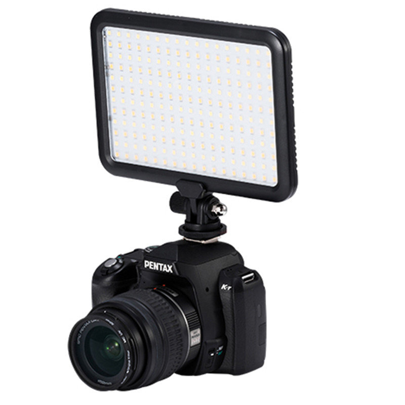 TRIOPO TTV-204 high quality photo and video LED light for Nikon,Canon,Song,Pentax,Olympus camera light,3200K-55000K
