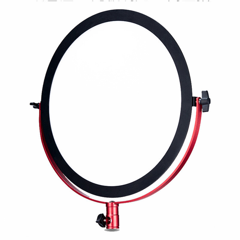TRIOPO 400mm flapjack panel bicolor ultra-thin 3000-5600K photography round led video studio light