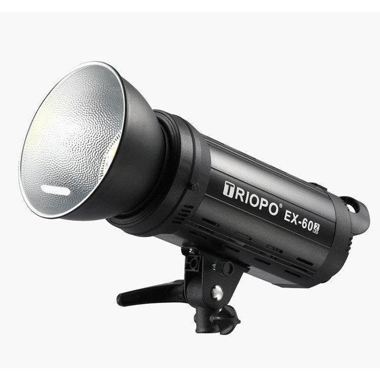TRIOPO EX-60W 5600K 60W LED Video Light Wireless Remote Control with Bowens Mount for Photo Studio Photography Video