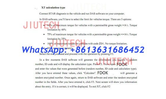 MERCEDES BENZ DAS FDOK VEDOC keyen DAS FDOK Keygen for remove Benz truck adblue disable remove / das FDOK keygen