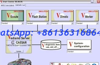 Mercedes Star Diagnosis Tool 5.00.05 Mercedes-Benz Diagnosis Tool