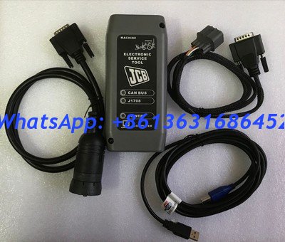 JCB diagnostic Tool with JCB Service Master v1.54.2  Data Link Adapter