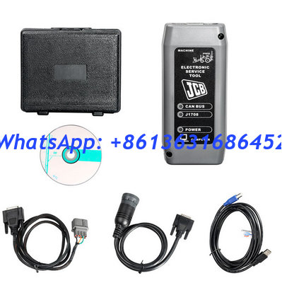 JCB diagnostic Tool with JCB Service Master v1.54.2  Data Link Adapter