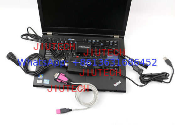 Linde Forklift Diagnosis Scanner With IBM T420 Laptop Linde Canbox Doctor forklift Diagnostic tool supplier
