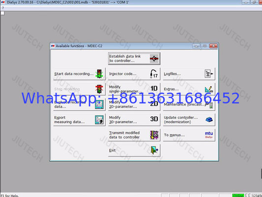 MTU DIAGNOSTIC KIT (USB-to-CAN V2) MTU Diasys with MTU MEDC MUT ADEC with t420 LAPTOP MTU DIAGNOSTIC tool supplier