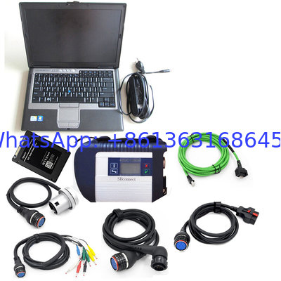 MB Star C4 with software ssd and Laptop D630 MB C4 SD Connect Wireless Diagnose Scanner Professional Auto Diagnosis tool supplier