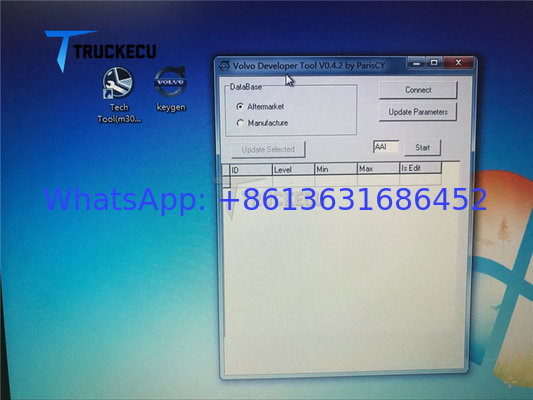 Volvo vcads Programming Software for Premium Tech Tool dev2tool.exe software with PTT software in development model supplier
