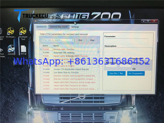 Volvo vcads Programming Software for Premium Tech Tool dev2tool.exe software with PTT software in development model supplier