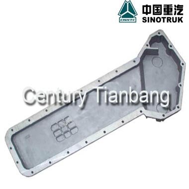 SINOTRUK HOWO TRUCK PARTS VG14010083B  OIL COOLER COVER