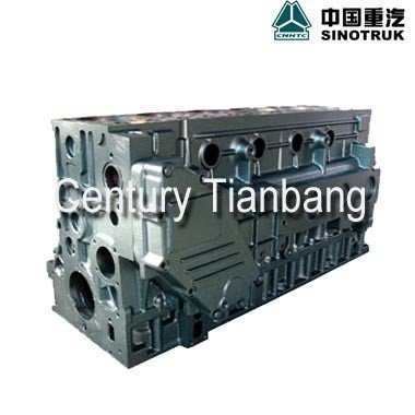 Sinotruk Howo truck parts Cylinder block assembly 61500010373B.