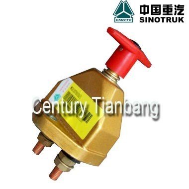 Sinotruk Howo truck parts Battery main switch WG9100760100.