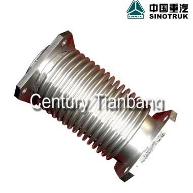 Sinotruk Howo truck parts Flexible pipe WG9112540001.