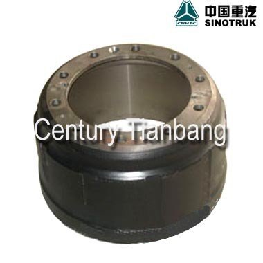 Sinotruk Howo truck parts Brake drum AZ9112340006.