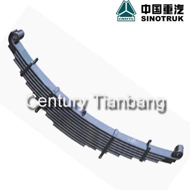 Sinotruk Howo truck parts/ truck suspension parts Front spring connection left.