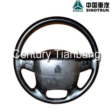 Sinotruck HOWO Truck Spare Parts China Truck AZ9719470100 steering wheel.