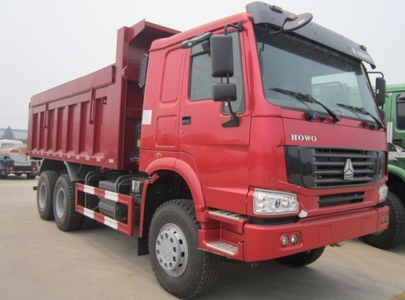 popular Chinese 10 wheels 30 ton load capacity  howo dump truck for sale
