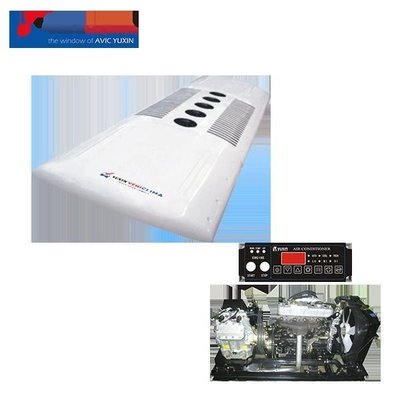 White Commercial Portable Air Conditioner , Bus Rooftop Air Conditioner