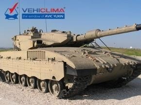 Main Battle Tank Air Conditioning Units For Vehicles Low Fuel Consumption