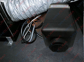 2.2 KW Unit Truck Air Heater , 2500 Watts 8600 Btu/H 12 Volt Portable Heater