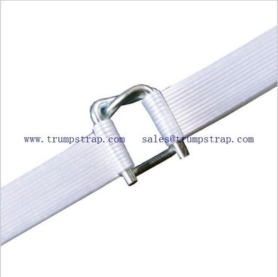 composite strap, packaging belt in transport/logistics packaging, fixing, warehousing etc