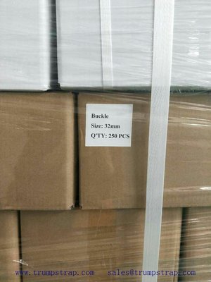 composite strap, hot melted strap in transport/logistics packaging, fixing, warehousing etc