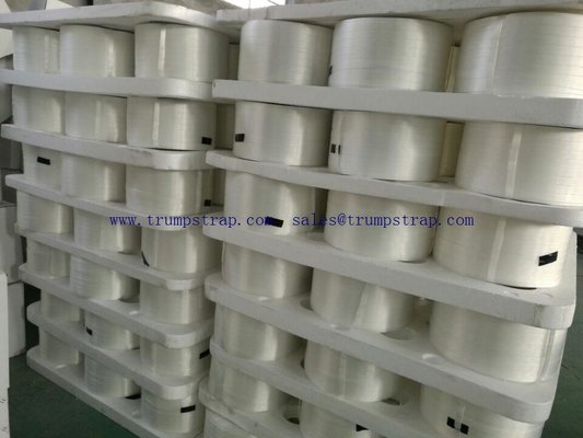 composite strap, cordstrap in transport/logistics packaging, fixing, warehousing etc